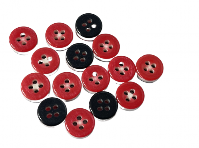 Resin 3 Layers Plastic Shirt Buttons In 16L Use On Men'S Shirt Garment